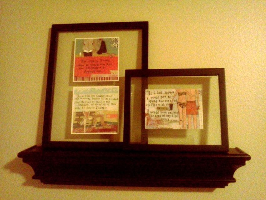 Life of a Vintage Lover: Curly Girl Engagement Cards