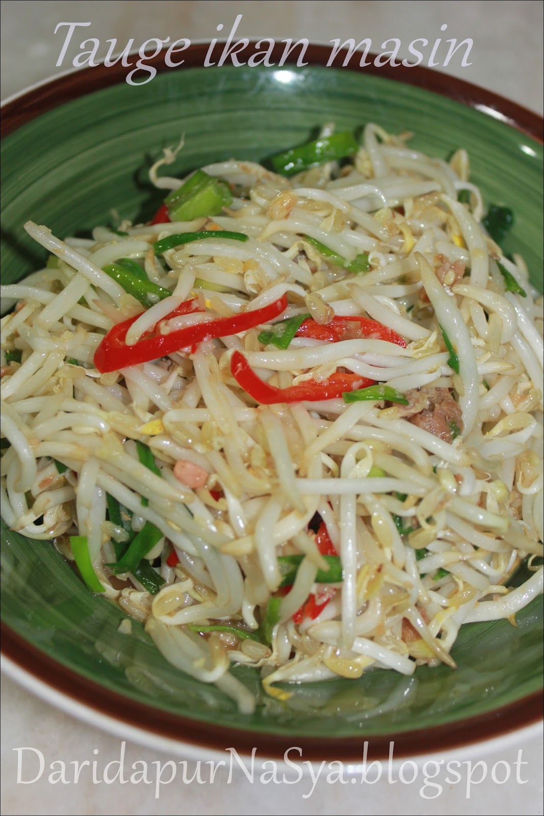 Dari Dapur NaSya: Tauge ikan masin