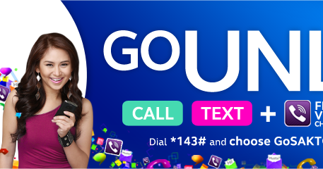 GOUNLI25 - Unlimited Call to Globe/TM and Text to All Networks Promo