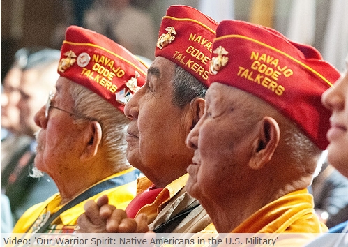 White Wolf : Video: 'Our Warrior Spirit: Native Americans in the U.S ...