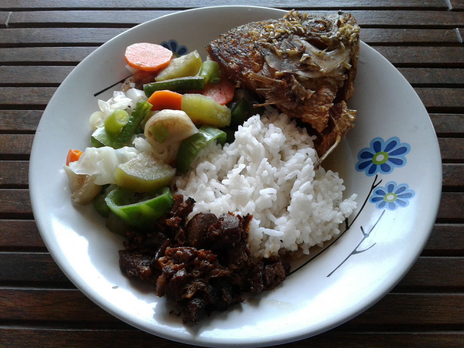 Sayur asem, kepala Ikan dan semur ati sapi ~ Resep Mbak Susi