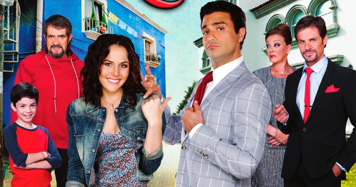 Poster Qué pobres tan ricos - Más Telenovelas