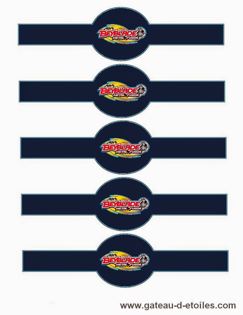 Beyblade: Free Printable Kit. - Oh My Fiesta! for Geeks