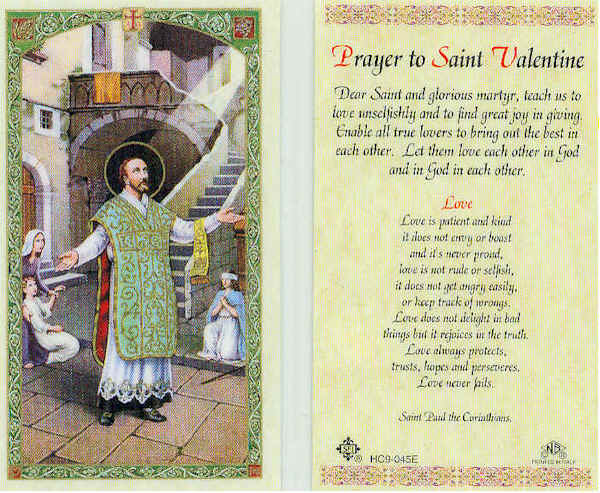 Funny Pictures Gallery: Saint valentine prayer, saint valentine, st ...