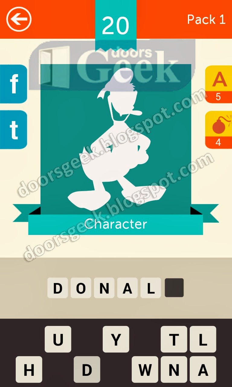 Mega Quiz [Pack 1] Level 20 ~ Doors Geek