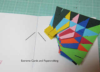 Sliceform Christmas Tree with Angled Slices