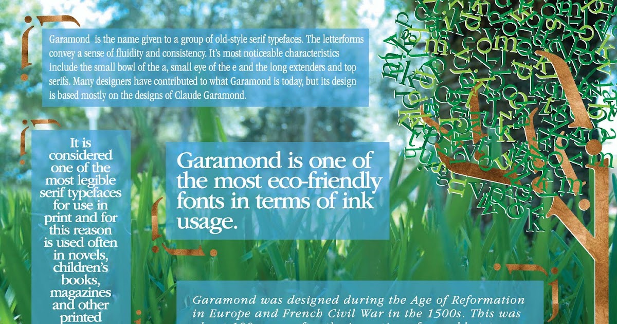 imagemaking: History of Garamond Poster