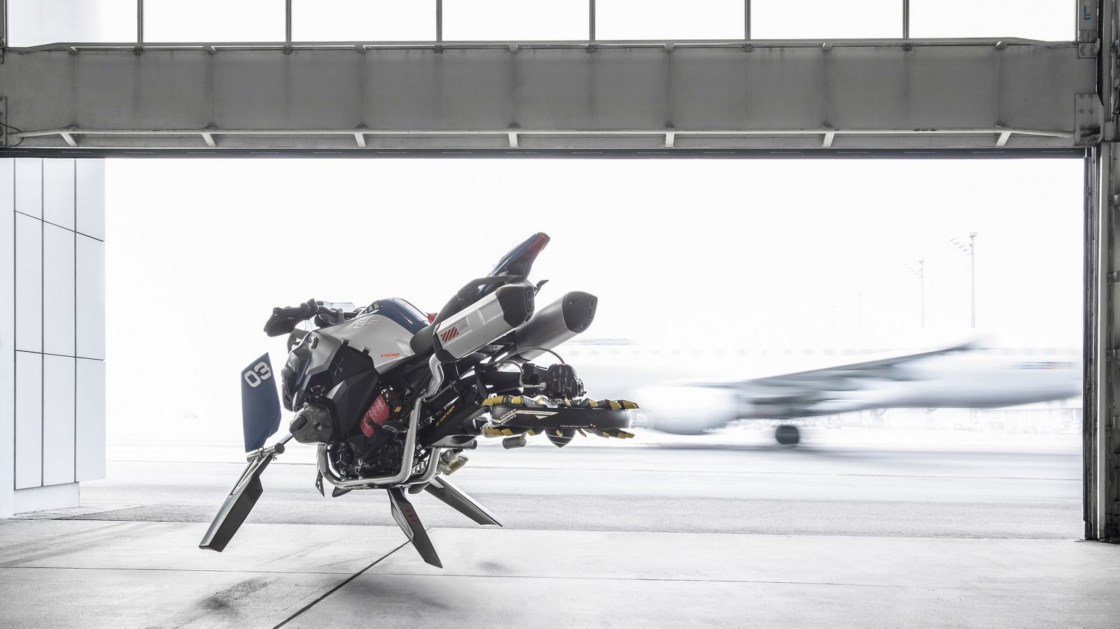 BMW Creates Fantastic Flying Motorcycle Concept Inspired By Lego Model