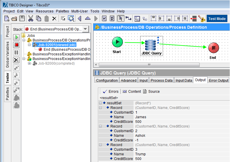 Mule ESB Tutorials: JDBC Palettes and Group Activity in Tibco BW Mule ESB Tutorials: JDBC Palettes and Group Activity in Tibco BW