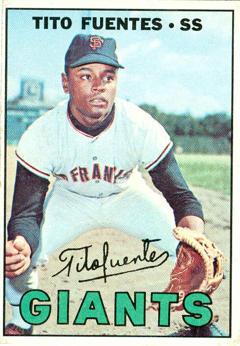 1967 Topps Baseball: Tito Fuentes (#177)