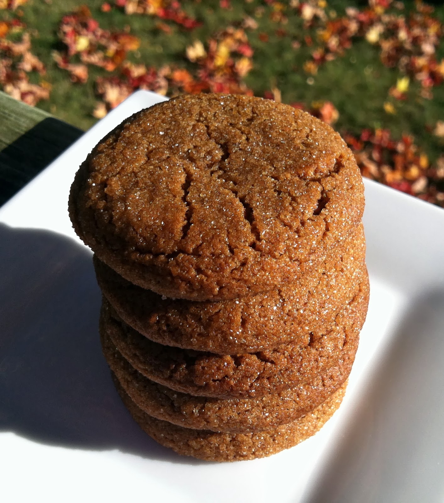 A Couple in the Kitchen: Soft and Chewy Gingersnaps for Secret Recipe Club