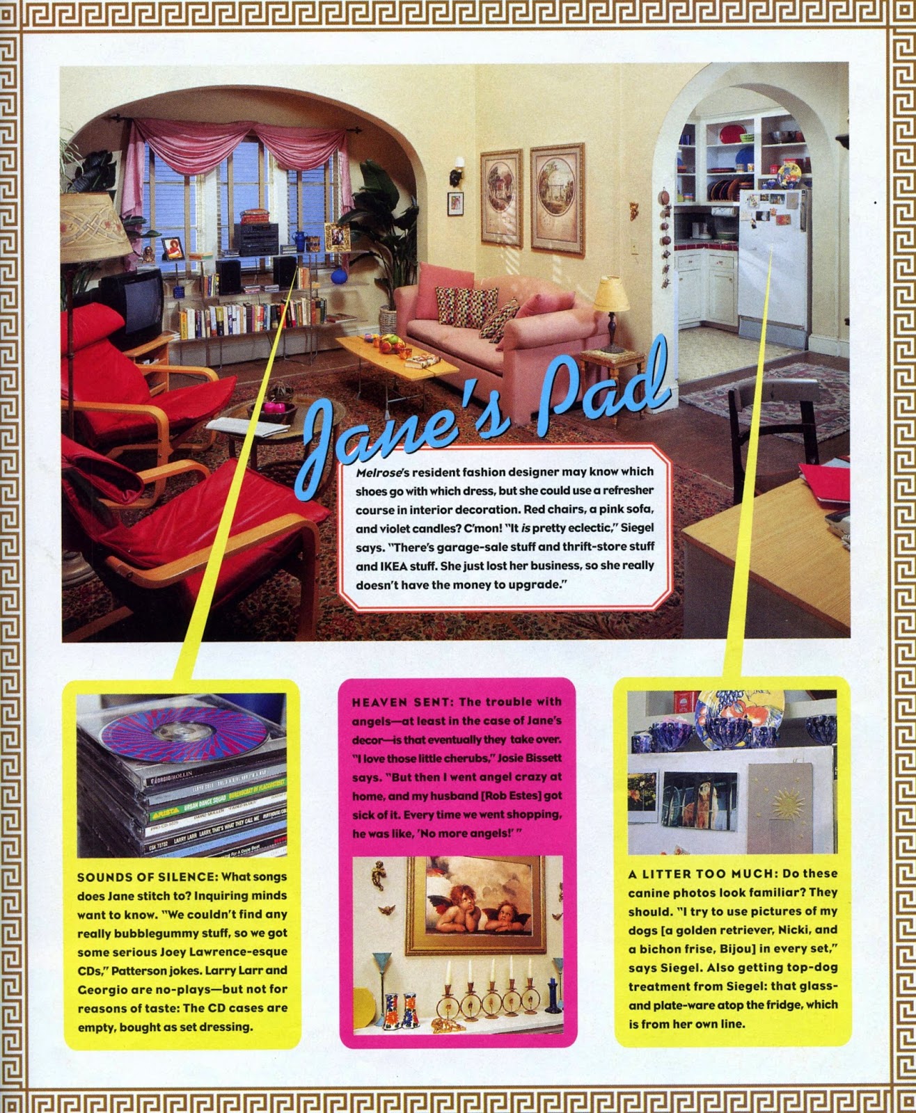 Melrose Place: Jane's Apartment Set