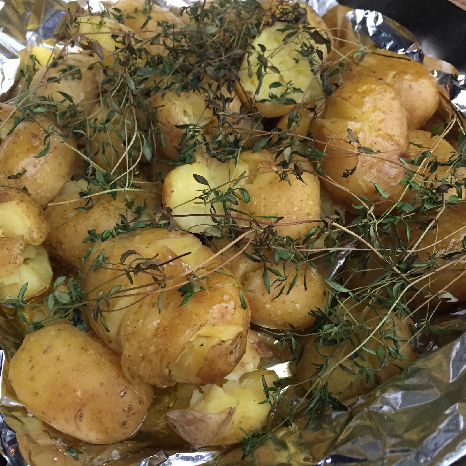 Cinas receptsamling: Grillad färskpotatis