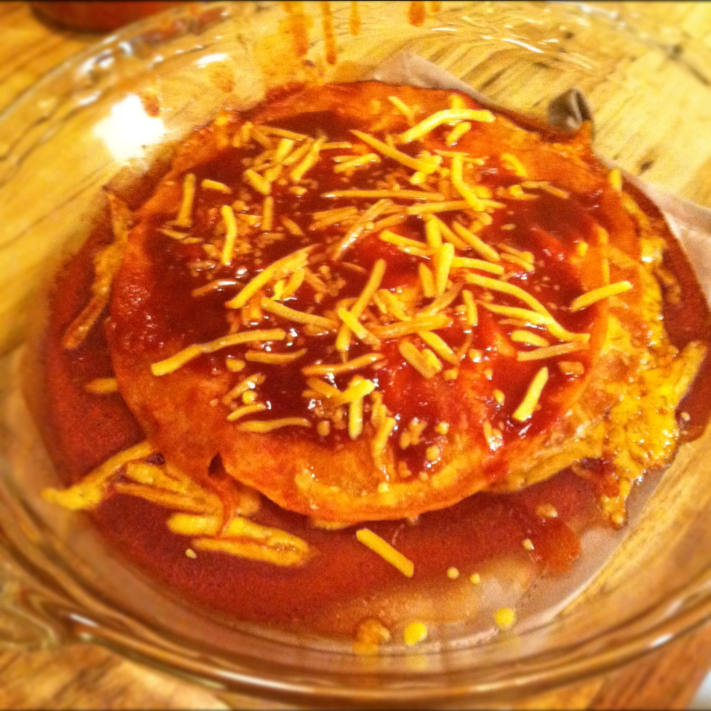 Miss Mochi's Adventures: New Mexican Style Enchiladas