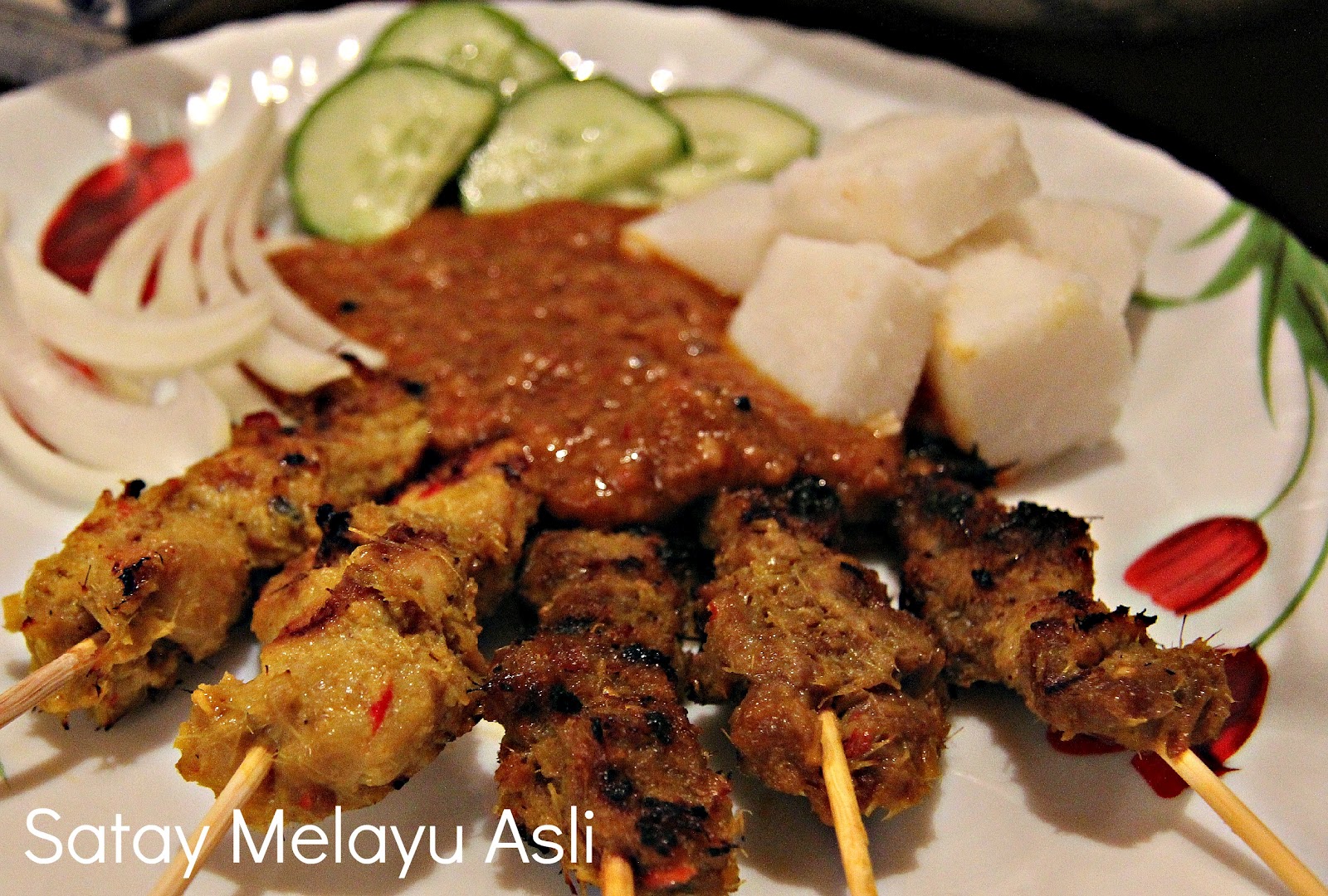 Jom Kongsi Resepi: Satay Melayu Asli