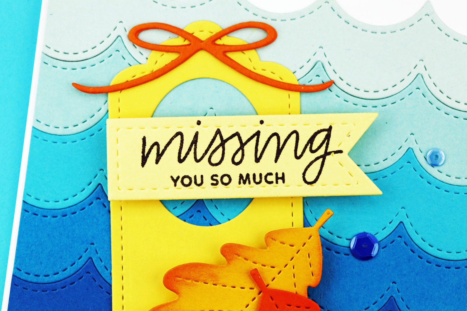 A Kept Life: Fusion Card Challenge - Fall Leaves