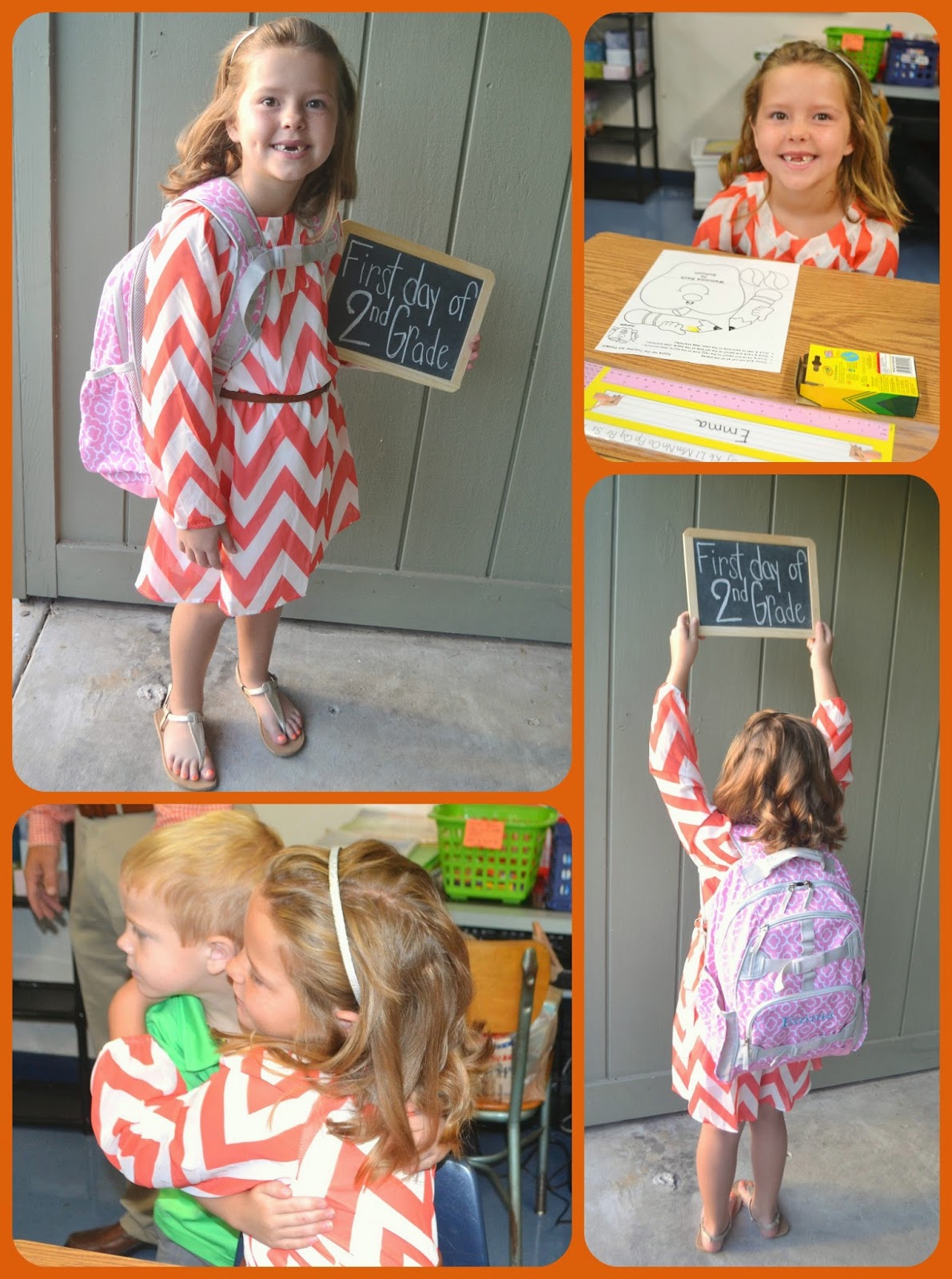 SMITH STORIES: Emma's first day of 2nd grade