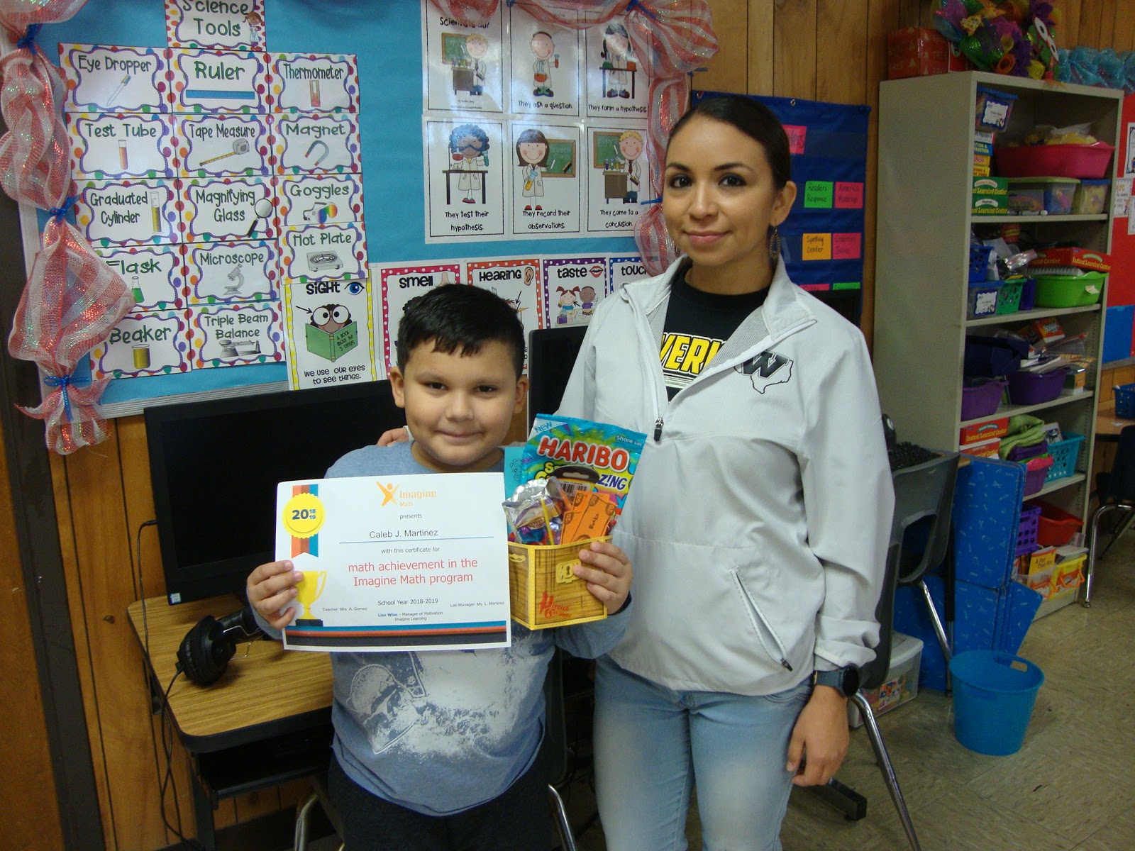 Eagle Pass ISD - iVision: Darr Reaches Imagine Math Milestone