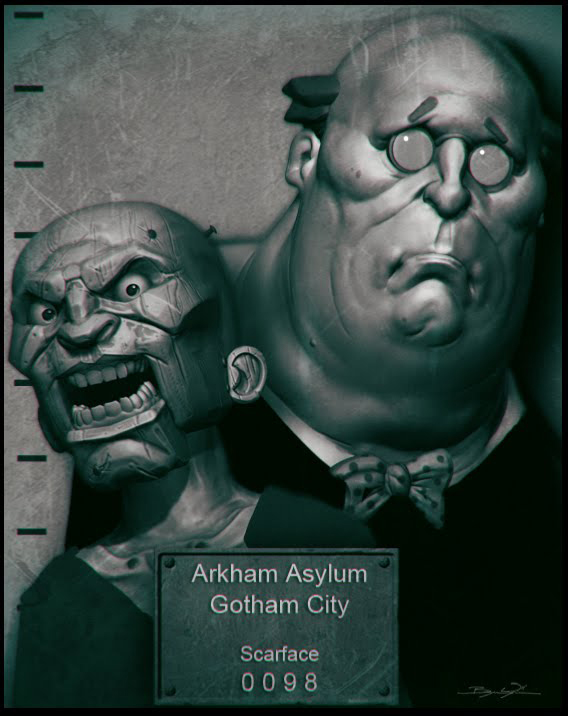 Scarface Batman Villains