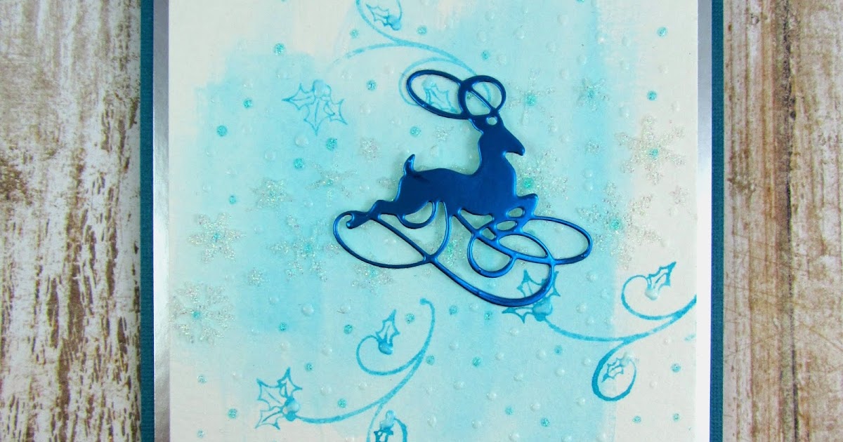 I'm a Little Teapot...: Video Tutorial: mixed media Reindeer flight