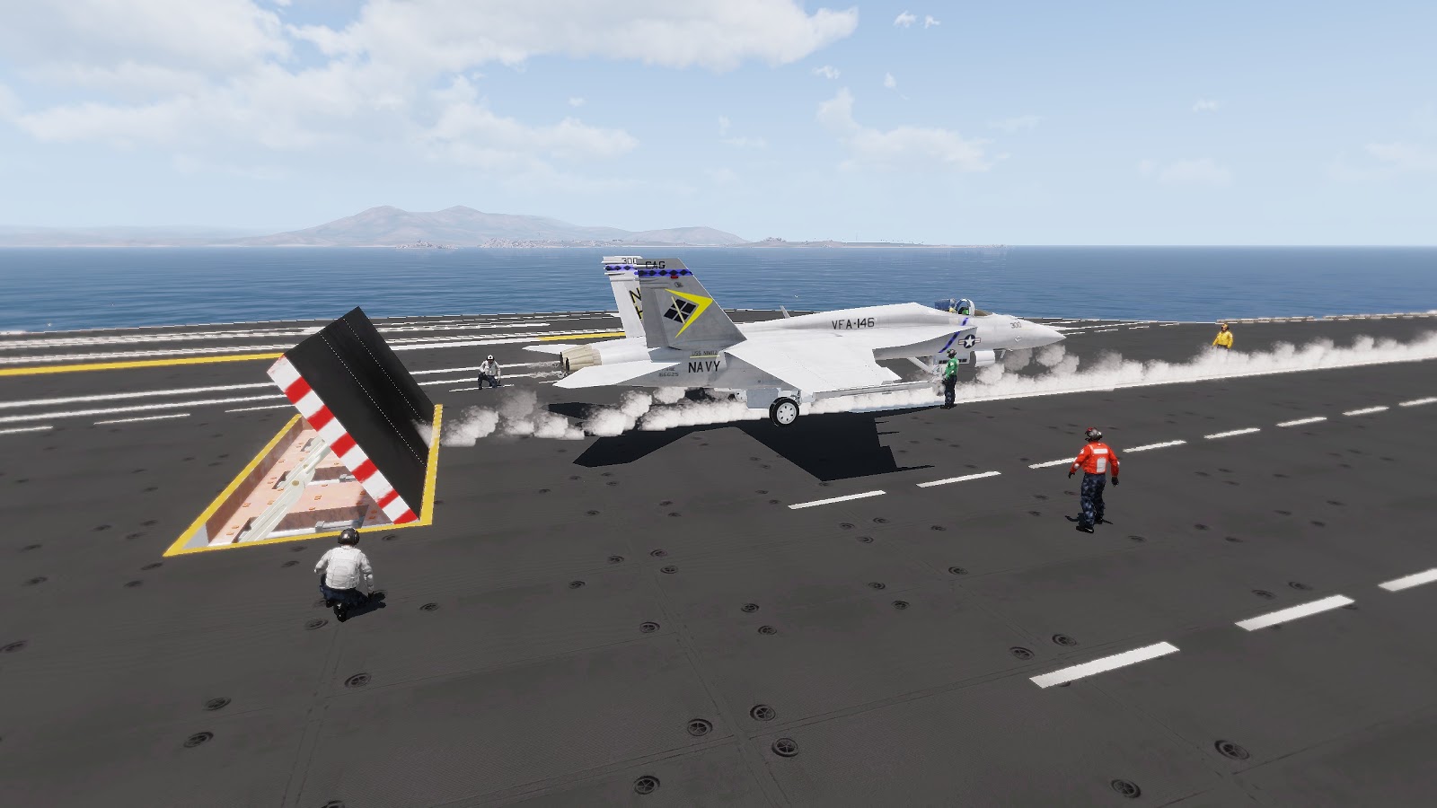 離発艦できる空母を追加の Arma 3 用 USS Nimitz MOD が v0.100 で大きく改良 | 弱者の日記^^ - Arma 3 ...