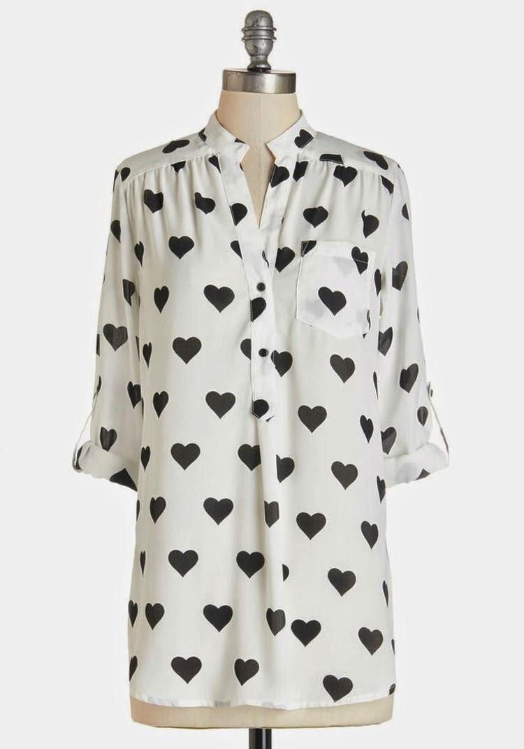ModCloth Black and White Wishlist | Art Loves Company