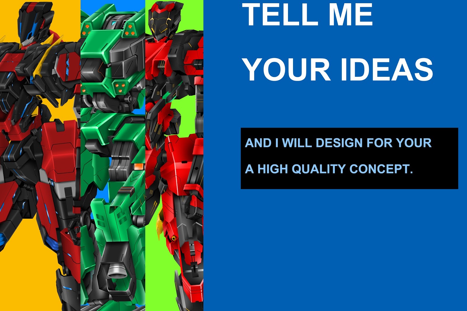 [Mech Brain concept art] Design your mecha