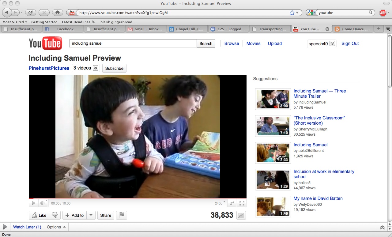 Chapel Hill Snippets: Including Samuel (and many others)