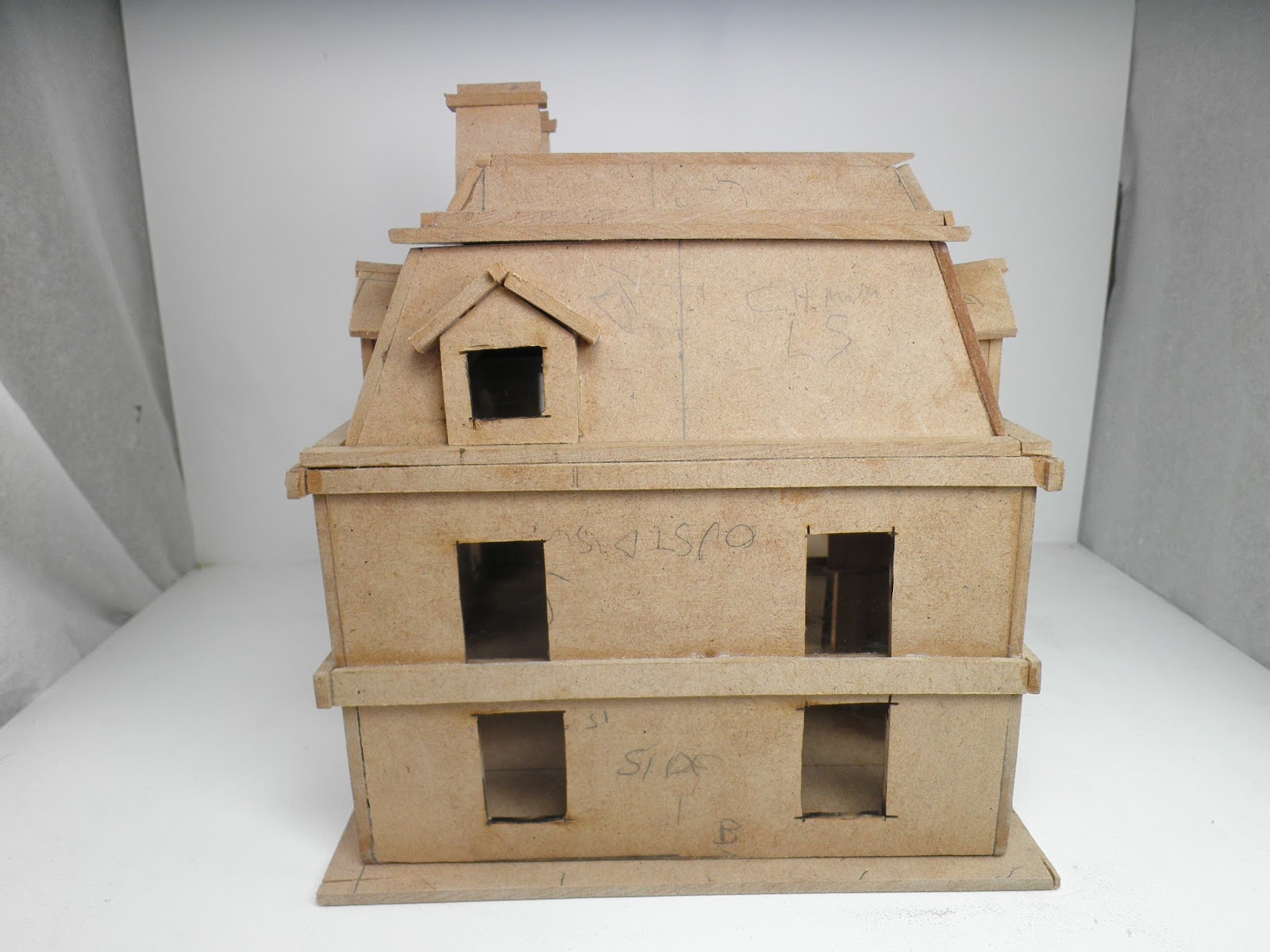 JOHN BOND's WARGAMING STUFF: DIY MDF BUILDINGS, Part 1 28mm