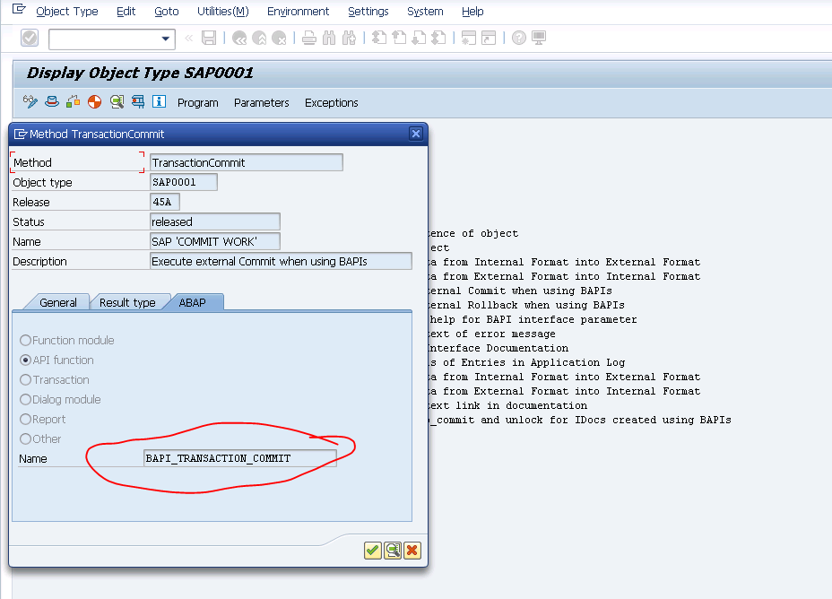 SAP TECH: Calling BAPIs from SAP-ABAP ( BAPI_CREATE_BANK and BAPI_TRANSACTION_COMMIT )