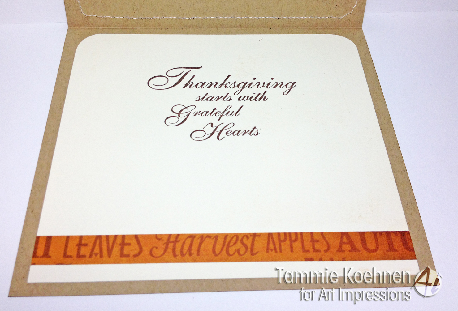 Art Impressions Blog: Thanksgiving brings grateful hearts