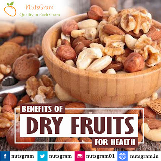 Dry fruits & their health benefits!