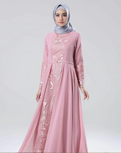 GAUN KEBAYA (PINK) :: DRESSCODE.ID