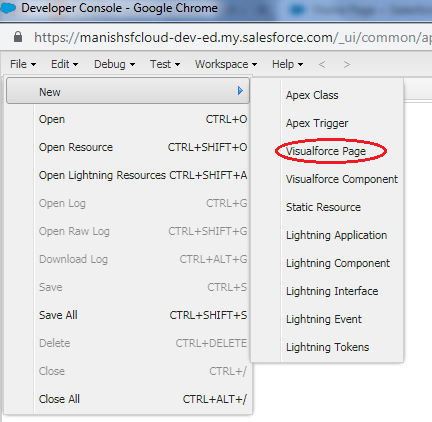 What is Visualforce Page?