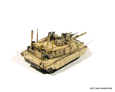 Gulumik Military Models: M1A2 Abrams SEP TUSK I & CROWS II 1/72