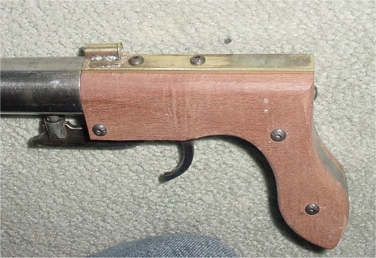 Love of Muzzle Loaders: Underhammer Pistol, in progress