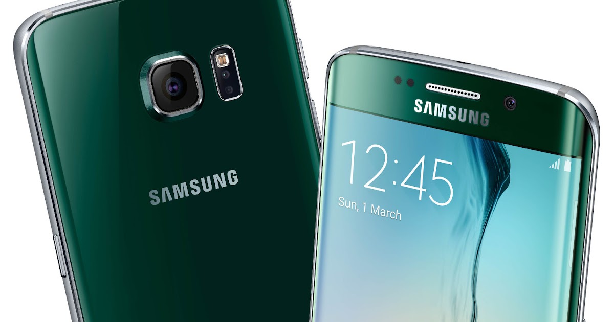 SysPhones: Gallery; Samsung Galaxy S6 Edge - SM-G925F - Green Emerald