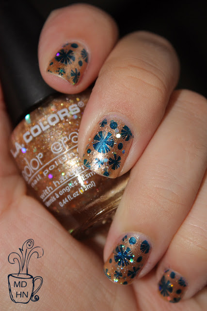 Mommy Does Her Nails: L.A. Colors Goddess (art stamped in Color Club ...