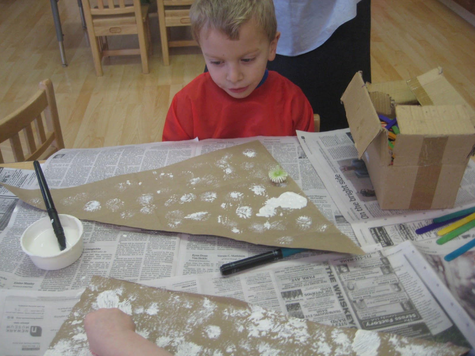 KinderGan Preschool - Pre- K class: Icy mountains