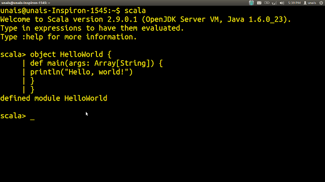 Unais's Tech Blog: The Scala Programming Language