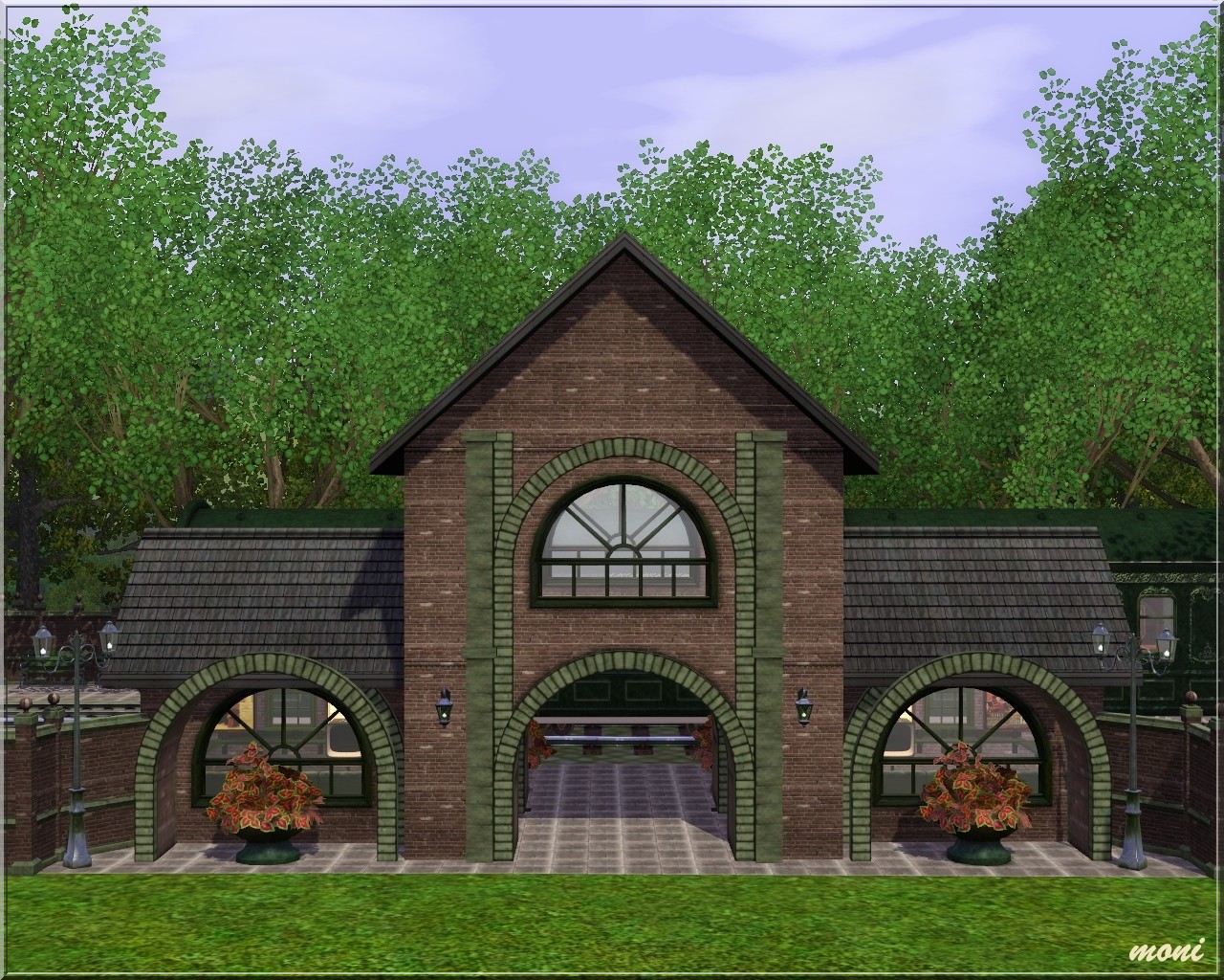 My Sims 3 Blog: Train Station by Moni
