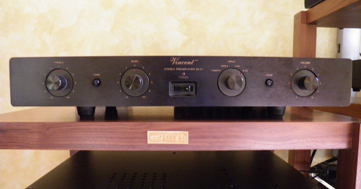 PREAMPLIFICATORE AUDIO HI FI VALVOLARE HI END BEST BUY VALVOLE IBRIDO VINCENT SA-31 TUBE ...