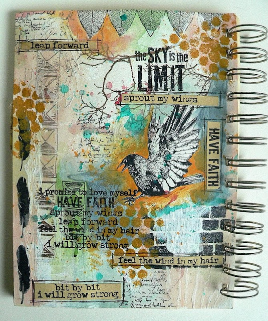 Von Pappe II: Another Art Journal Page