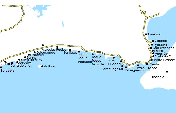 De moto eu vou!: Rio-Santos: parte 1
