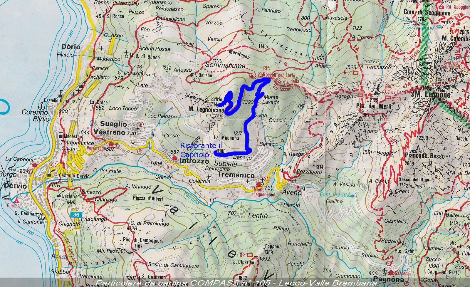 Aria di montagna - Sentieri delle Alpi... : Monte Legnoncino (1714 m ...