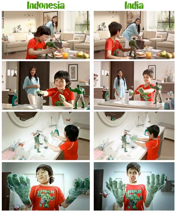 Sibeloy: Iklan Sabun Lifebuoy Tampilkan Figure Hulk!