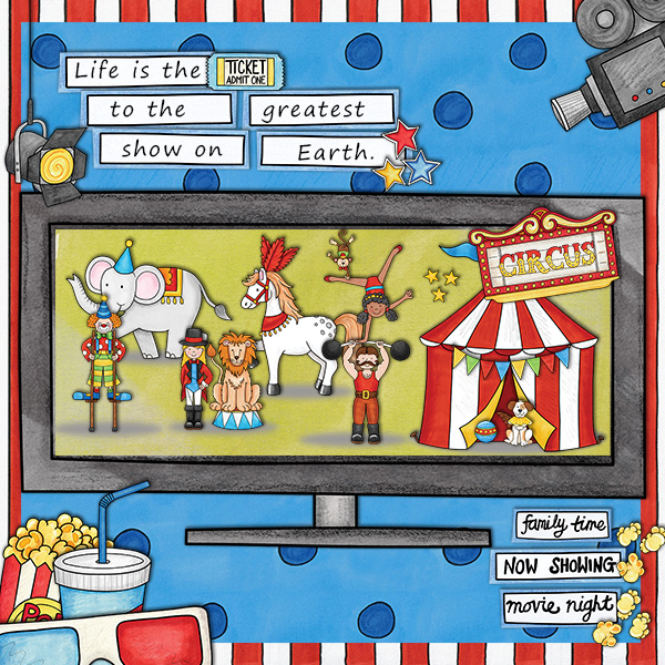 My Scrap Mess: Life Greatest Circus