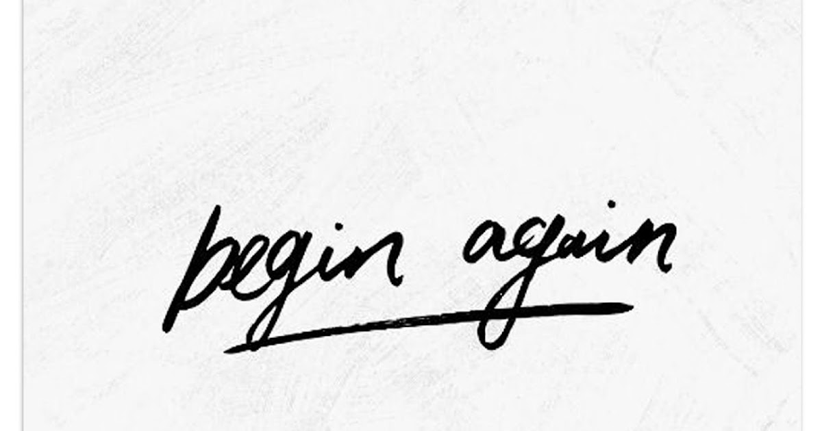 Peace!....with 2 Fingers;): Begin Again.