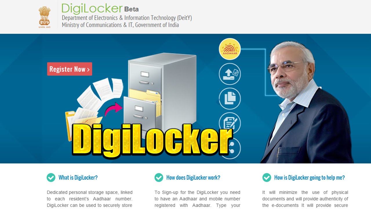 Excellence by Saikat Sir: Digi Locker/Digital Locker
