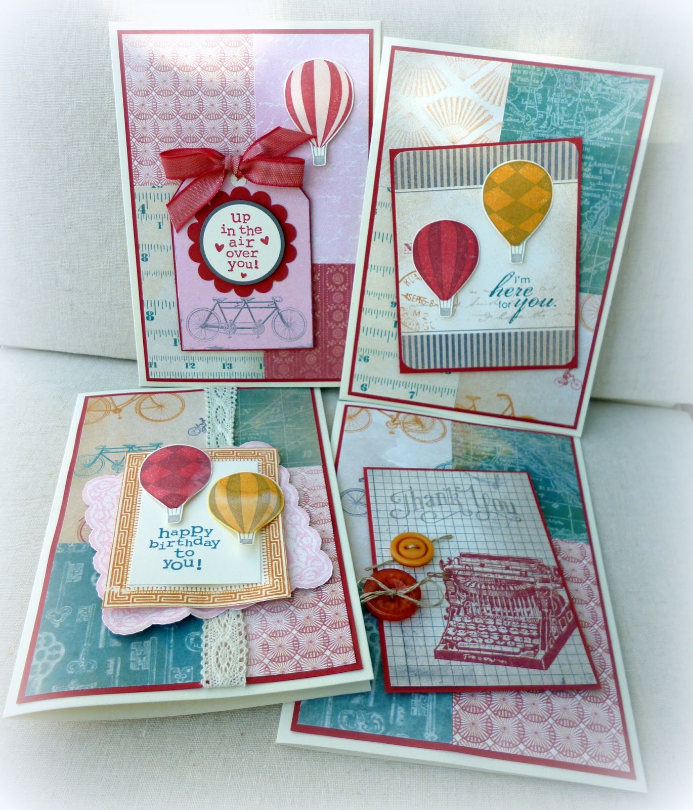 White House Stamping: A Mashed Up set of cards...